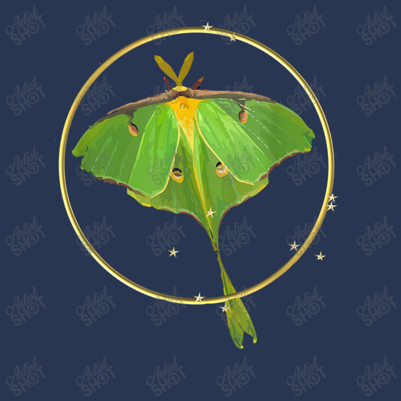 Luna Moth Graphic Beautiful Nature Butterfly Luna Moth Ladies Denim ...