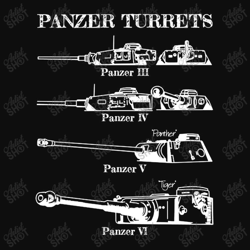 Panzer Turrets Ww2 German Army Tanks Schematic Recognition Blueprint ...