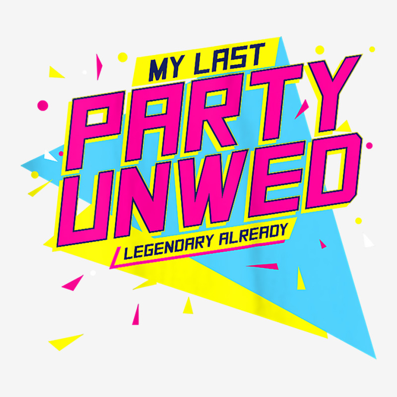 Womens Last Party Unwed 90s Bachelorette Party Outfit Set 12 Bride Tan ...