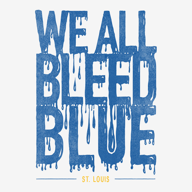 We All Bleed Blue Fan St. Louis Play Offs Hockey Pullover Hoodie Camper ...