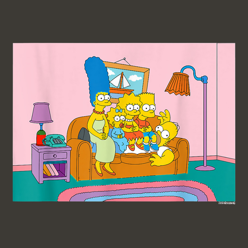 The Simpsons Marge Bart Lisa Maggie Sit On Homer T Shirt Bucket Hat By ...