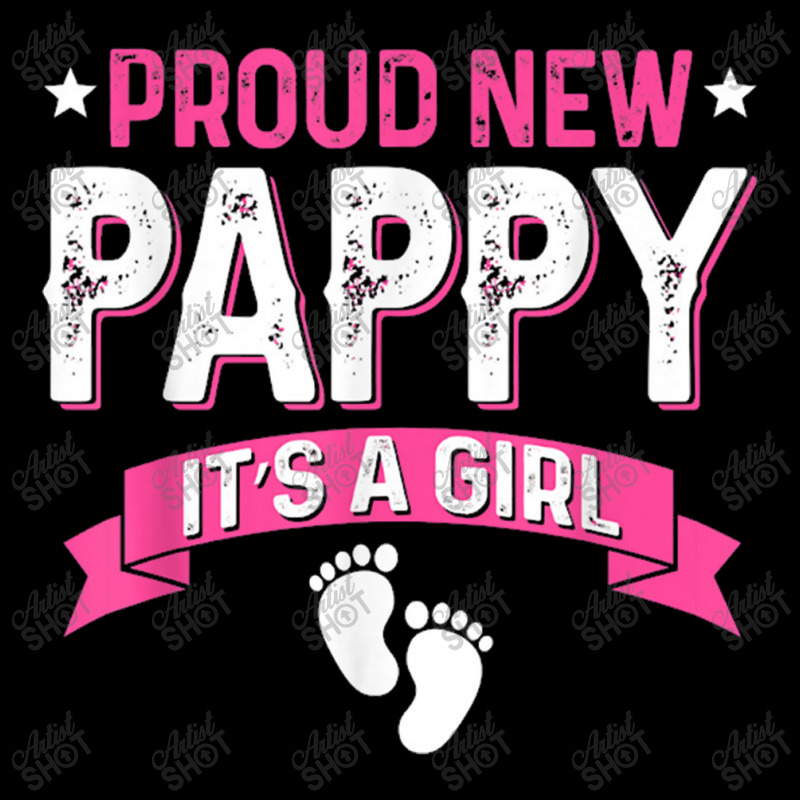 Funny Family Gender Reveal Proud New Pappy It's A Girl Socks By Bealart ...