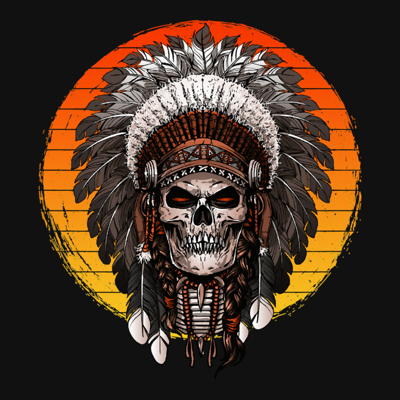 Native American Indigenous Skull Skeleton Indian Skull Native American ...