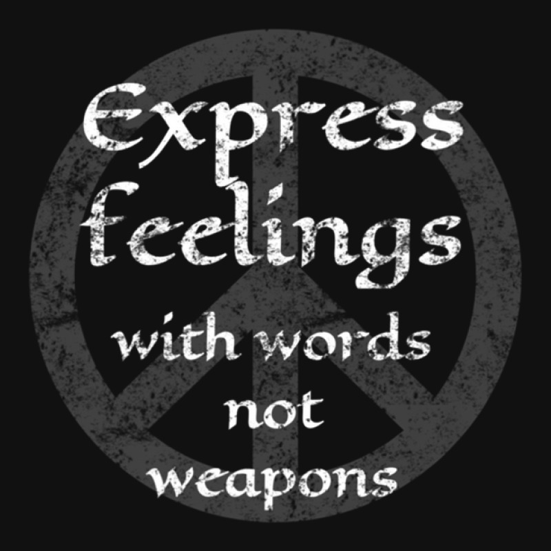 Wear Orange Gun Violence Anti-bully Words Not Weapons Adjustable Strap ...