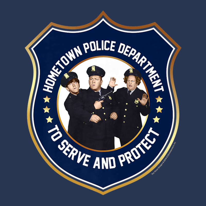 Tts- The Three Stooges Police Department Serve And Protect Men Denim ...