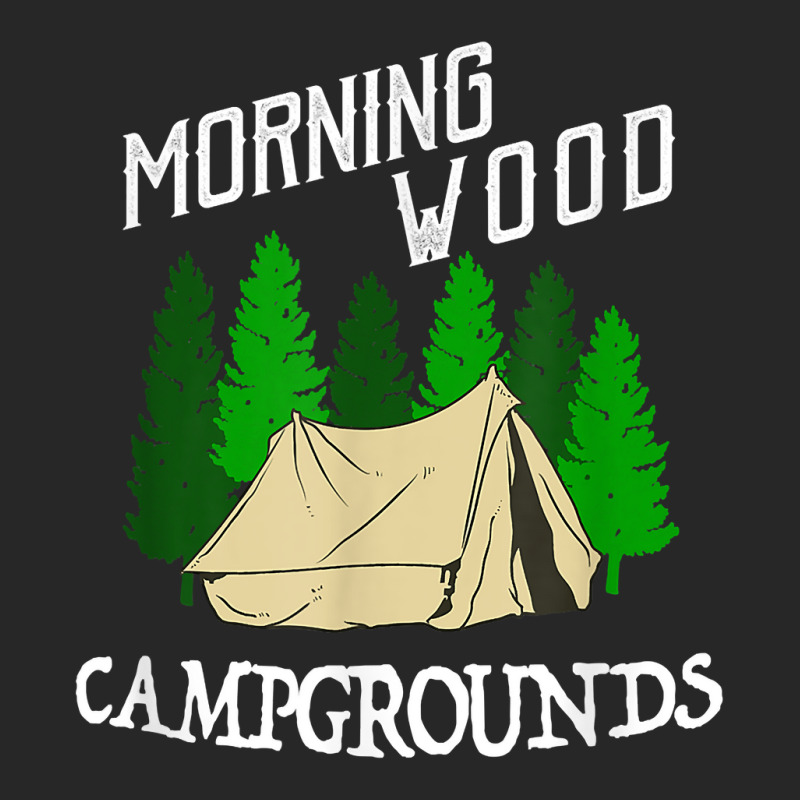 Camp Morningwood Funny Camping Adult Humor Camping Pun Women's Pajamas ...
