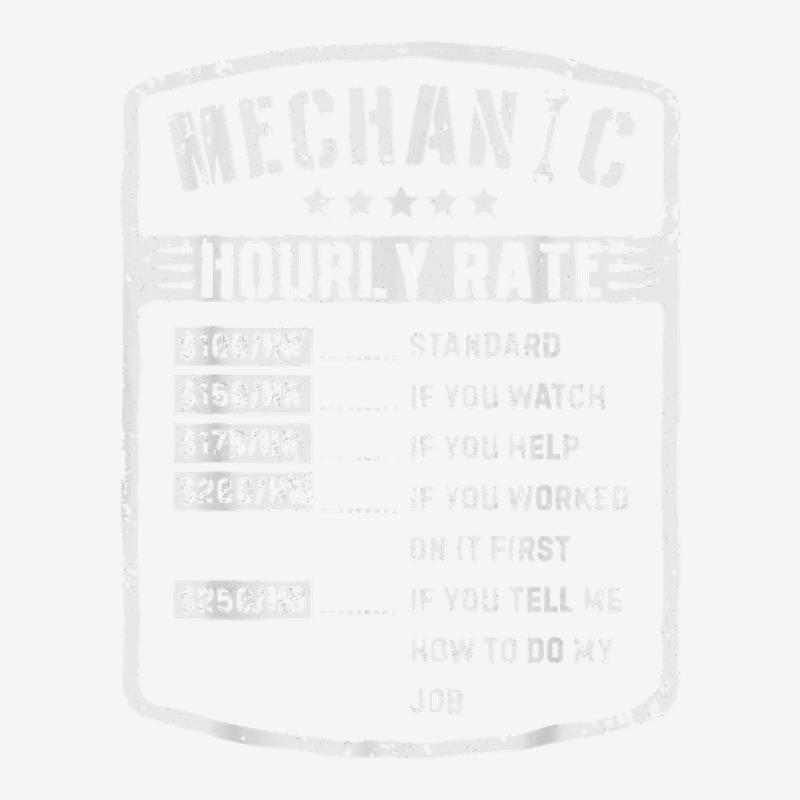 Mechanic Hourly Rate Funny Mechanics Labor Rates Gift Men Magic Mug By ...