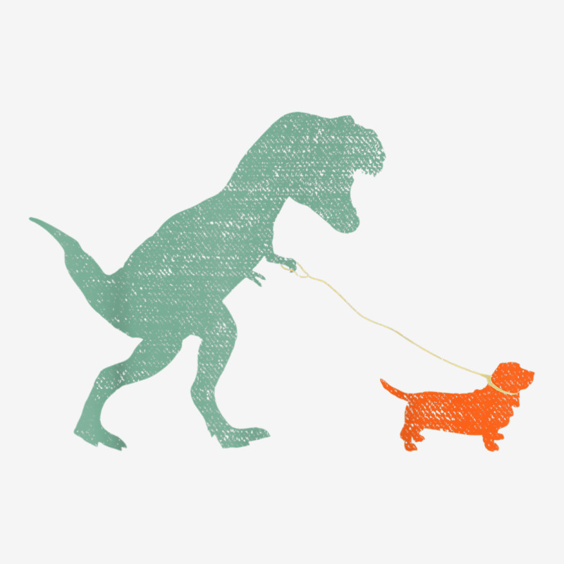 Dog Dinosaur Vintage Tyrannosaurus Rex & Basset Hound Camper Cup By ...