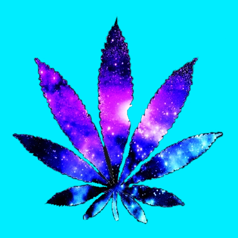 Galaxy Weed Leaf Portrait Canvas Print By Ngvan89 - Artistshot