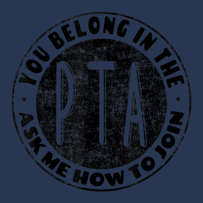 You Belong In The Pta Ask Me How To Join School Pta Ladies Denim Jacket ...