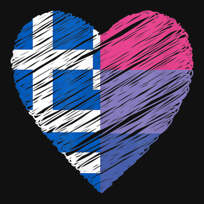 Lgbtq Greece Bi Pride Heart For Bi Bisexual Love Lgbt Atv License Plate ...