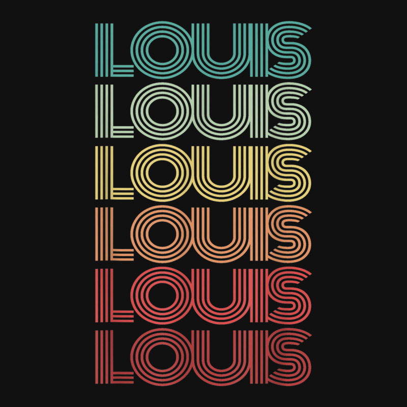 First Name Louis German Boy Retro Birthday Nametag Adjustable Strap ...