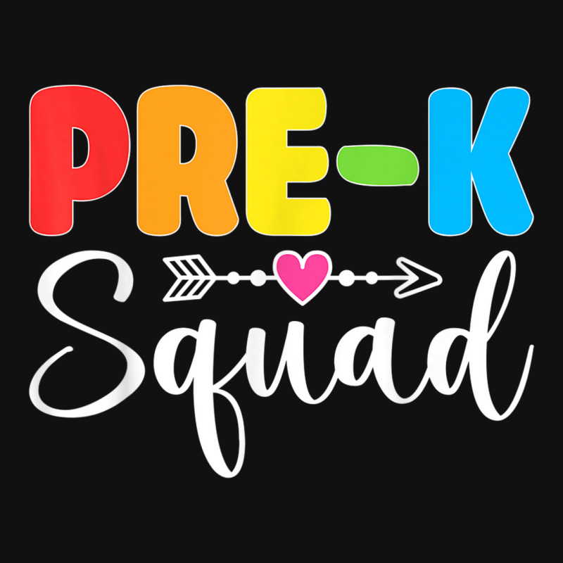 Pre K Squad Preschool Teacher Student Team Back To School Full Set Car ...