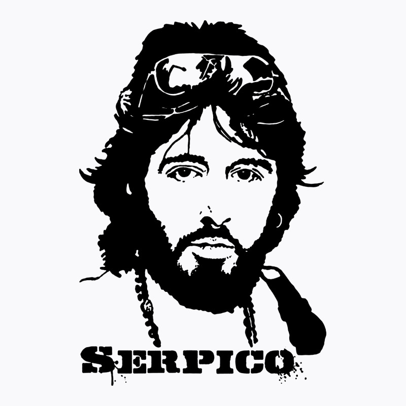 Custom Serpico T-shirt By Cahyorin - Artistshot