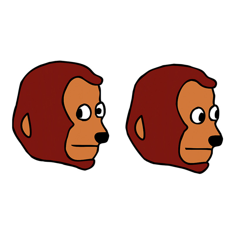 Monkey Puppet Meme Awkward Cringe Uncomfortable Worried Stainless Steel ...