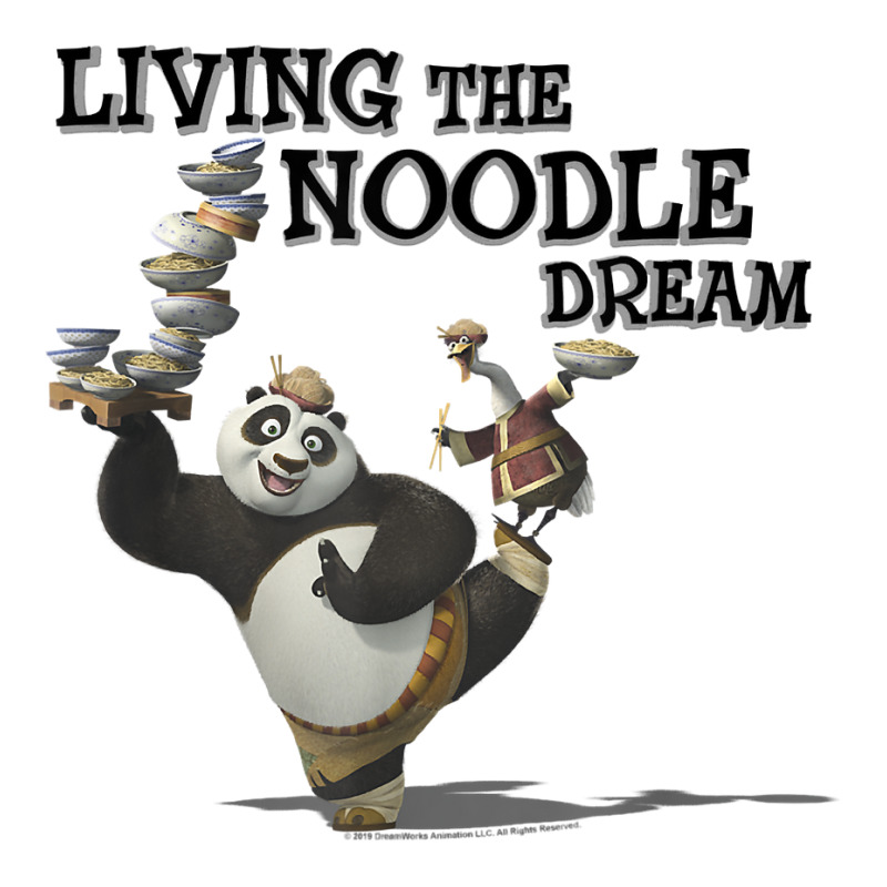 Kung Fu Panda Po And Mr. Ping Living The Noodle Dream T Shirt Stainless ...