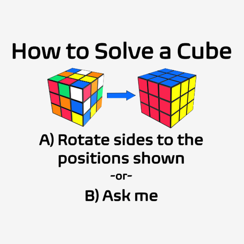 How To Solve A Cube, How To Solve A Cube Vintage, How To Solve A Cube ...