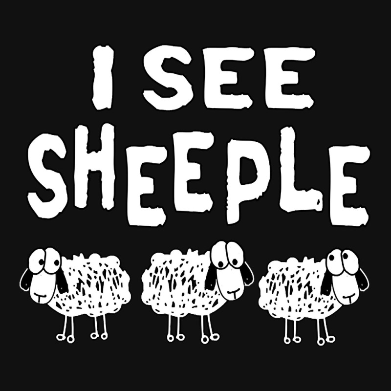 I See Sheeple, I See Sheeple Art, I See Sheeple Painting, I See Sheepl ...