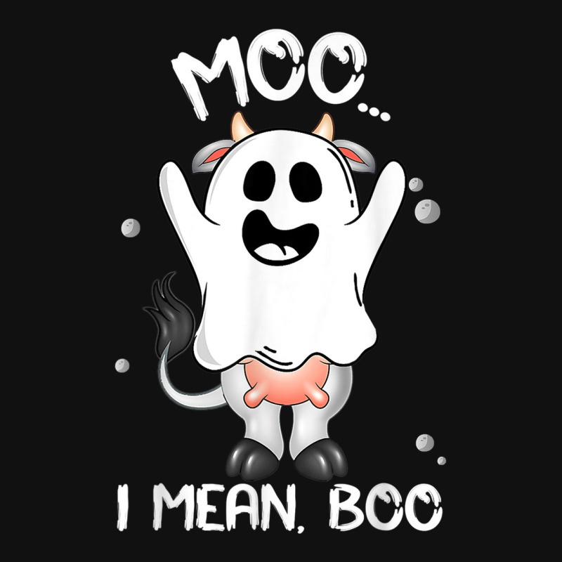 Boo Boo Crew Ghost Cow Moo I Mean Boo Farmer Cute Halloween Crew Socks ...
