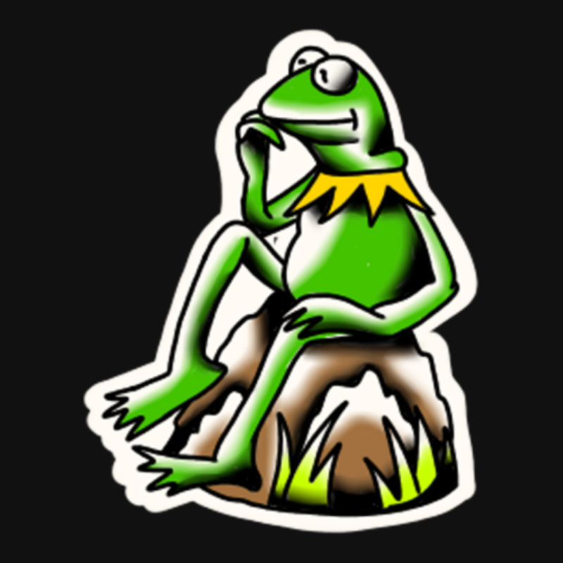 Kermit Frog Muppets Traditional Tattoo Adjustable Strap Totes By ...