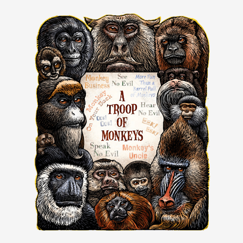 Custom A Troop Of Monkeys, A Troop Of Monkeys Vintage, Troop Of Monkeys ...