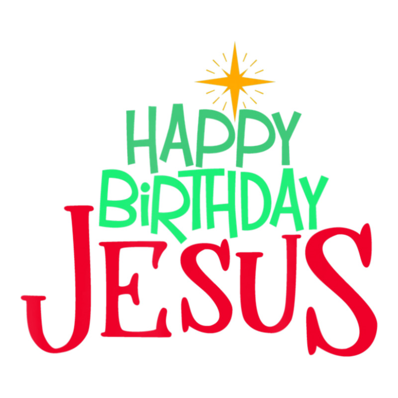 Christian Christmas Happy Birthday Jesus Women Men Kids Gift Sticker By ...