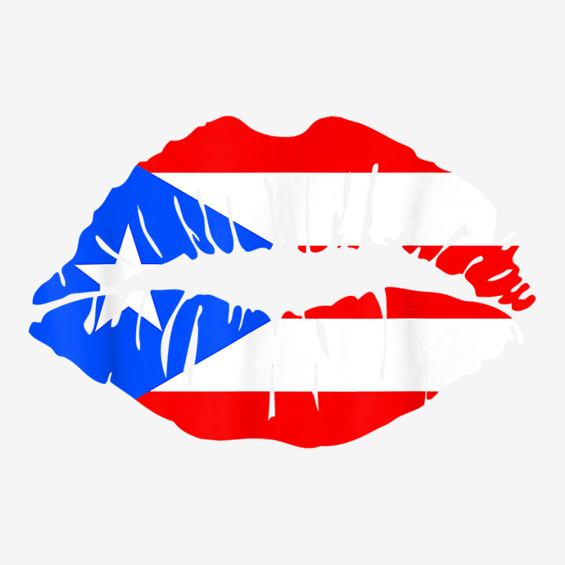 Puerto Rico Pride Girl Lips Boricua Flag T Shirt Camper Cup By ...