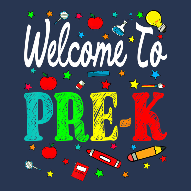 Welcome To Pre-k Back To School Teacher Student Ladies Denim Jacket By Kentuckykonpha9 - Artistshot