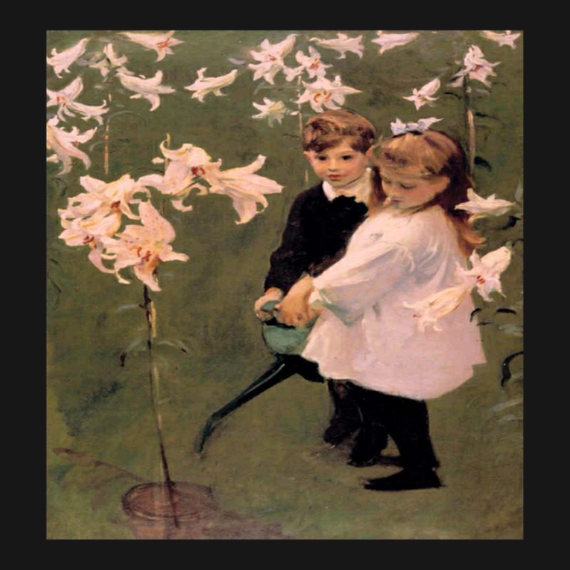 Garden Study Of The Vickers Children John Singer Sargent Medium-length ...