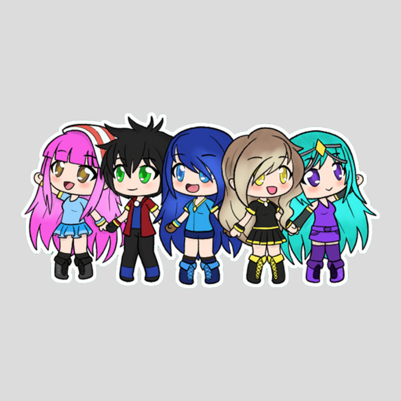 Gacha Krew Family Itsfunneh Men's Polo Shirt By Saterseim - Artistshot