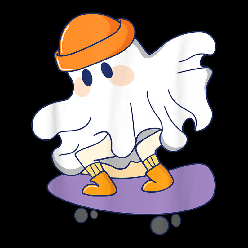 Retro Hippie Halloween Cute Skateboarding Ghost Funny Kids Adjustable ... Retro Hippie Halloween Cute Skateboarding Ghost Funny Kids Adjustable ...