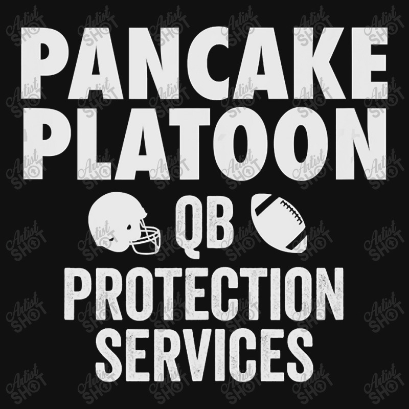 Mens Football Offensive Lineman Tgift Line Pancake Platoon Metal Print ...