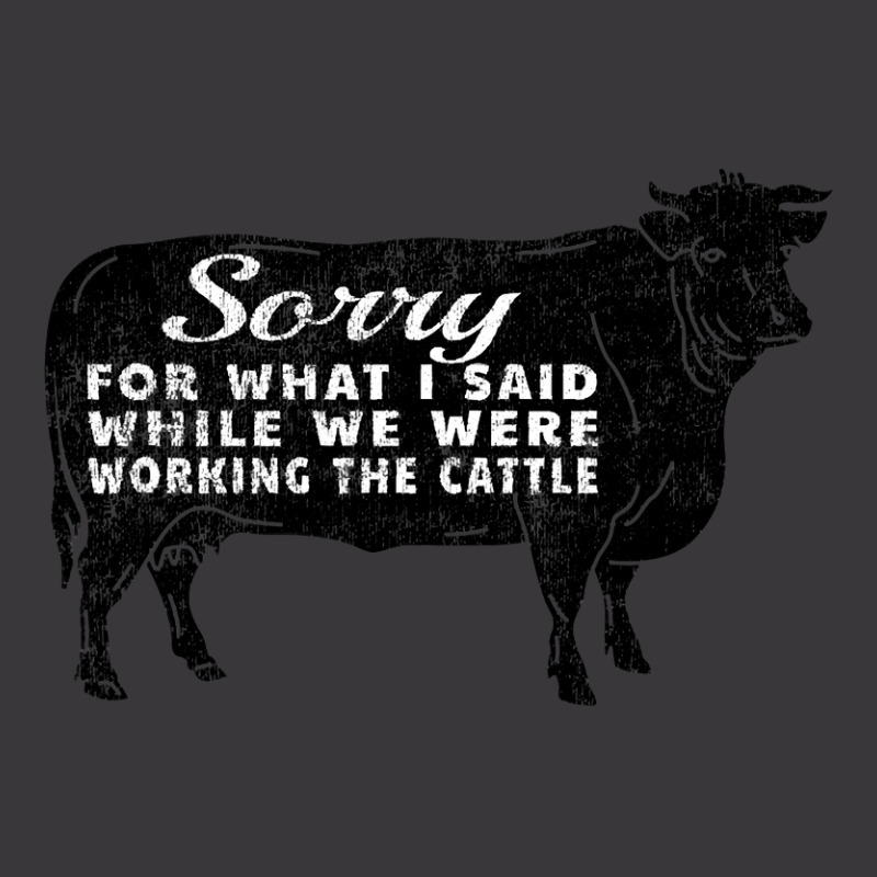 Cow Cattle Hilarious Cowboy Cattle Ranch Meme Bull Cow Heifer Vintage ...