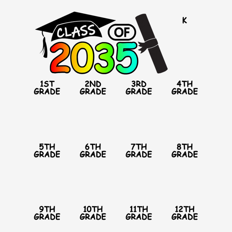 K 12th Grade Grow With Me Space For Checkmark Class Of 2035 Scorecard ...