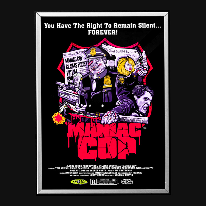 Maniac Cop, Maniac, Cop, Maniac Cops, Maniac Cop Vintage, Maniac Cop A ...