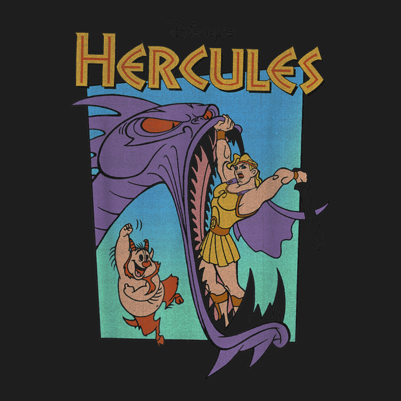 Custom Hercules Hydra Battle Retro Graphic Classic T-shirt By ...