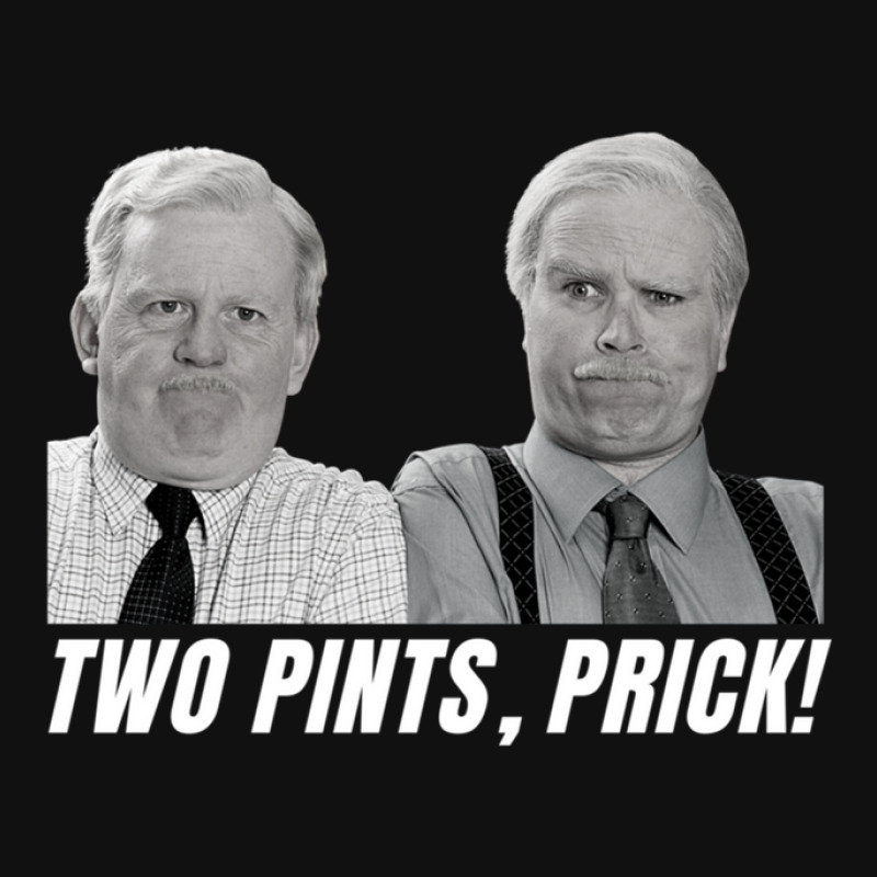 Two Pints Prick Jack And Victor Banter - White Bicycle License Plate By ...