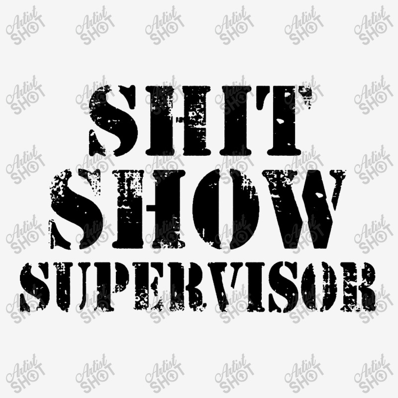 Shit Show Supervisor Adjustable Cap By Valerie Apparel - Artistshot