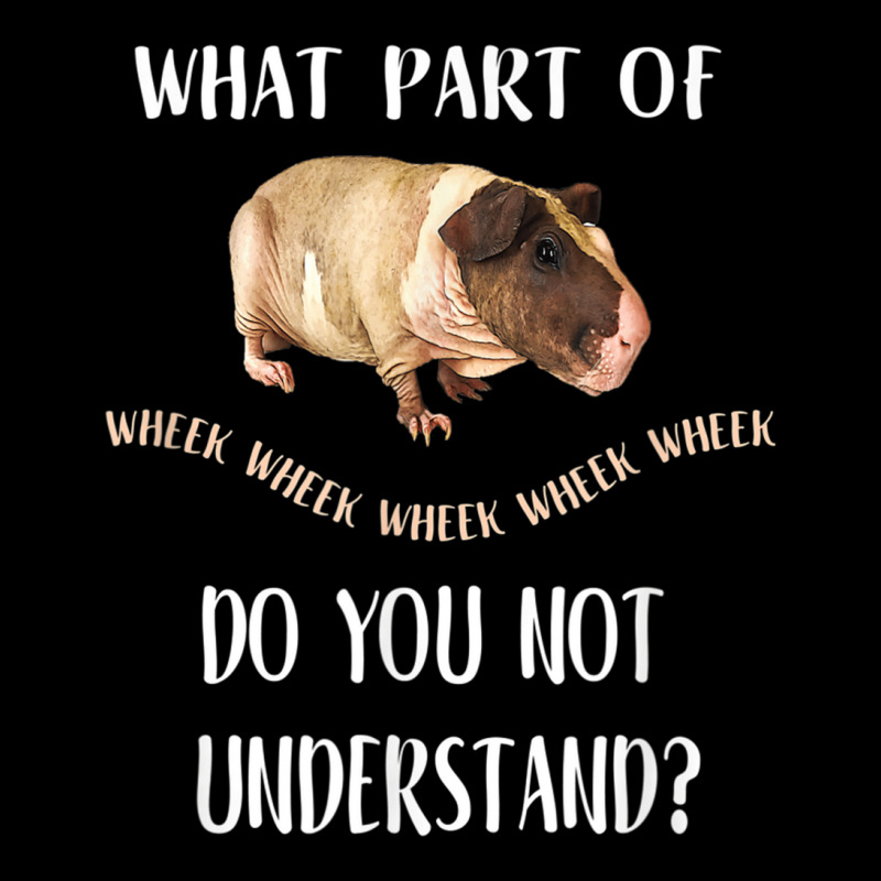 Skinny Pig What Part Of Wheek Do Not Understand Kids Cap By Kristinlin ...