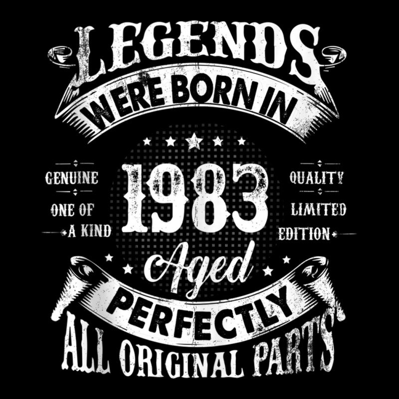 Vintage 1983 Funny 40 Years Old Men Women 40th Birthday Tank Top Atv ...