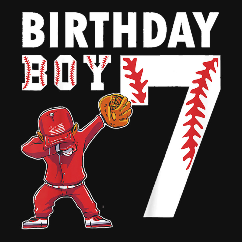 Kids 7 Years Old Boy Baseball Player 7th Birthday Kids License Plate ...