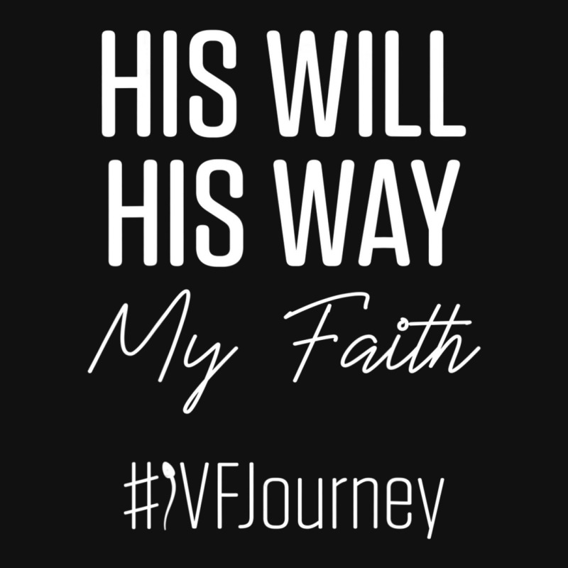 Ivf Warrior Dad Mom Faith Transfer Day Infertility Metal Print Vertical ...