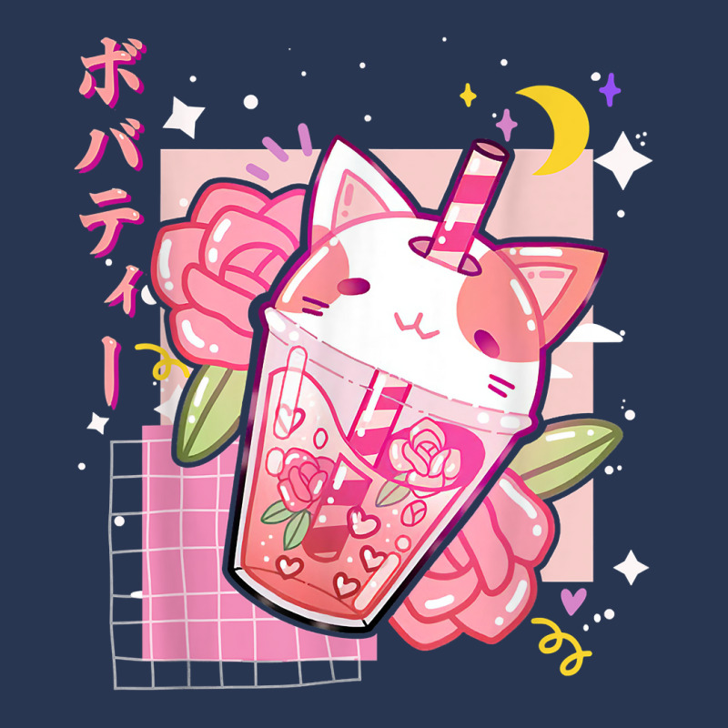 Boba Tea Cat Bubble Tea Kawaii Anime Japanese Girls Teenager T Shirt ...