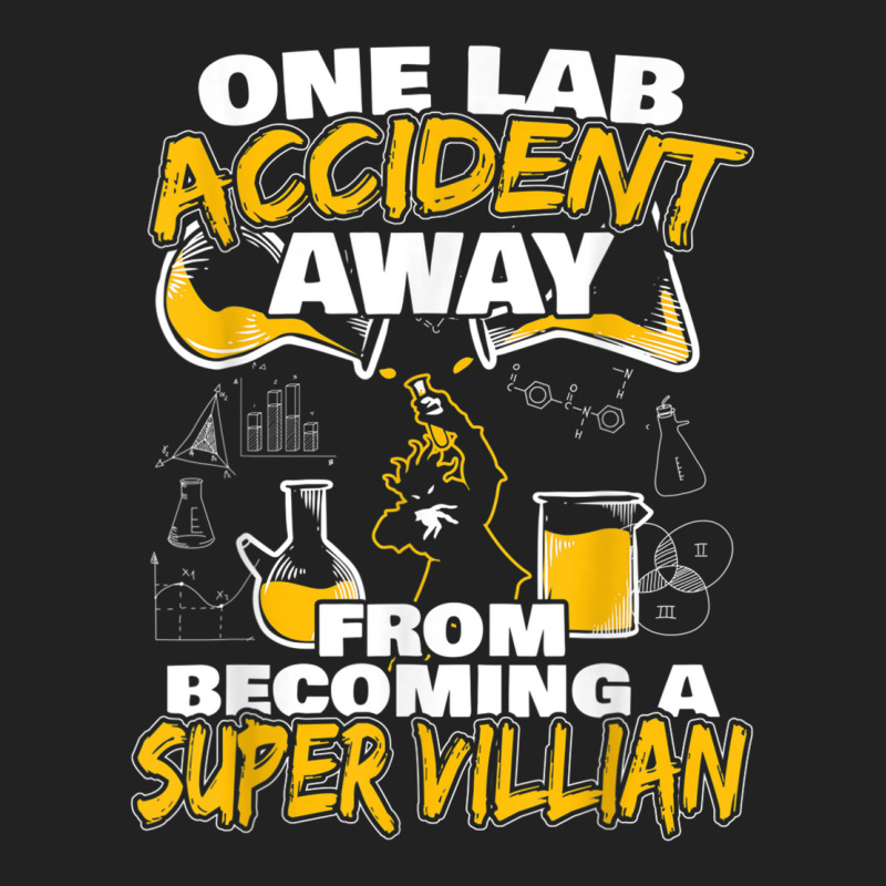 Custom One Lab Accident Away From Becoming A Super Villain Backpack By ...