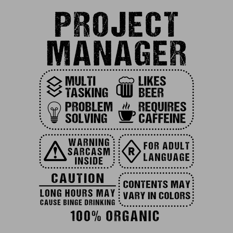 Custom Project Manager T-shirt By Tshiart - Artistshot
