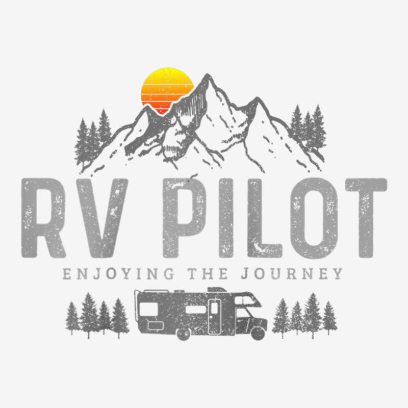 Rv Pilot Vintage Mountains Camping Road Trip Camper Gift Raglan Baseba ...