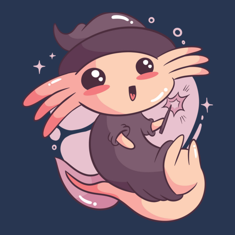 Cute Spooky Halloween Axolotl Witch Men Denim Jacket By Rileyallen ...