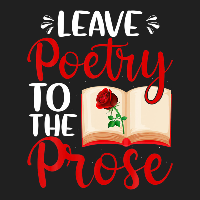Leave Poetry To The Prose Design For Book Readers Ladies Polo Shirt By ...