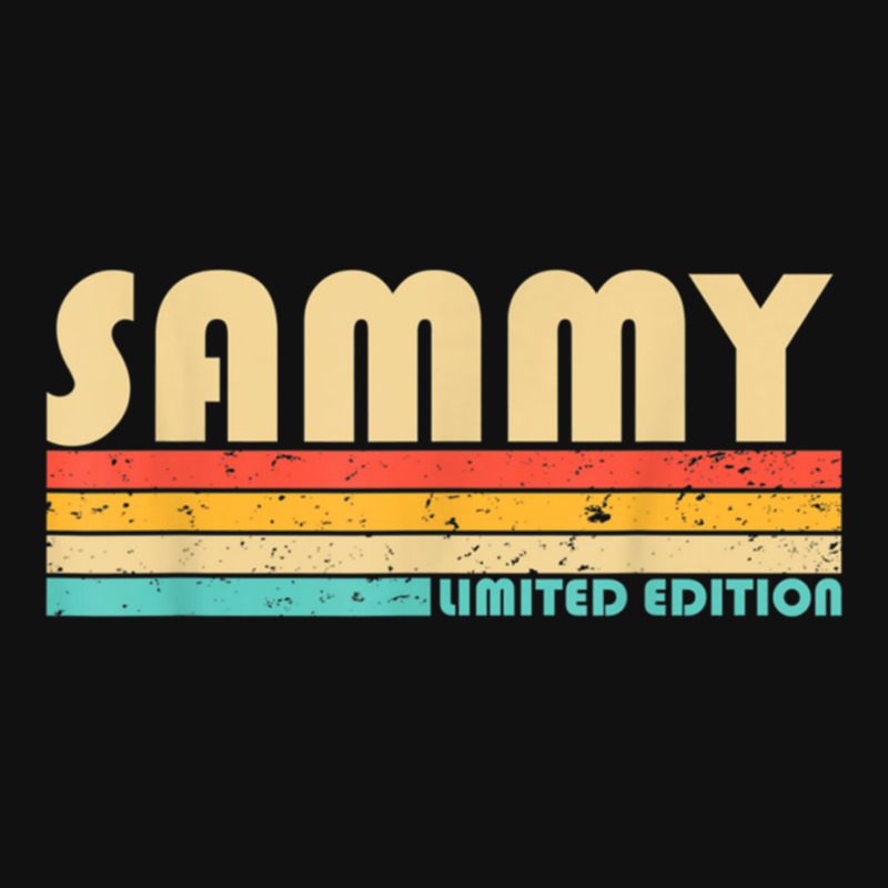 Sammy Name Personalized Funny Retro Vintage Birthday Oval Patch By Cm ...