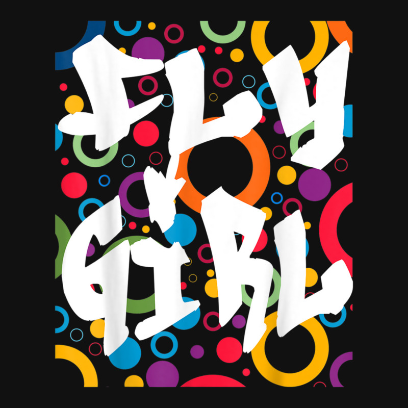 Fly Girl 80s 90s B Girl Old School Hipa Hop Metal Print Square By ...